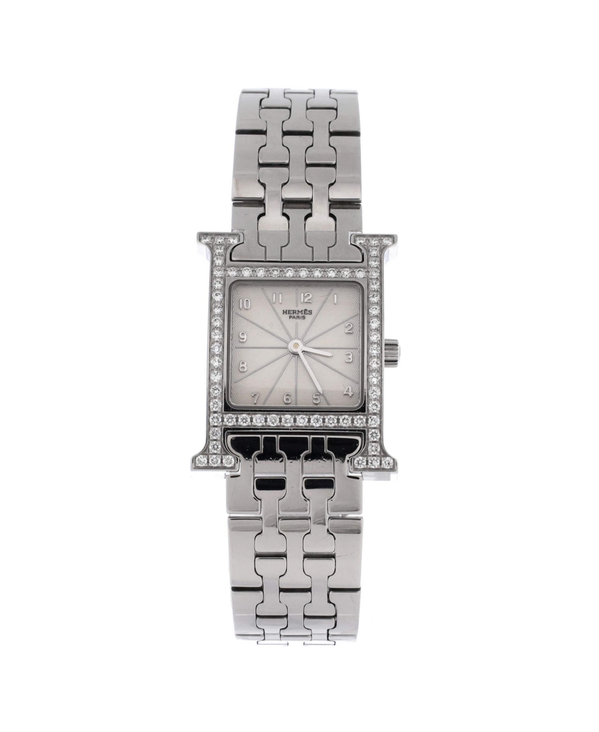 Click here for Pre-Owned Hermes Heure H Quartz Watch in Stainless... prices