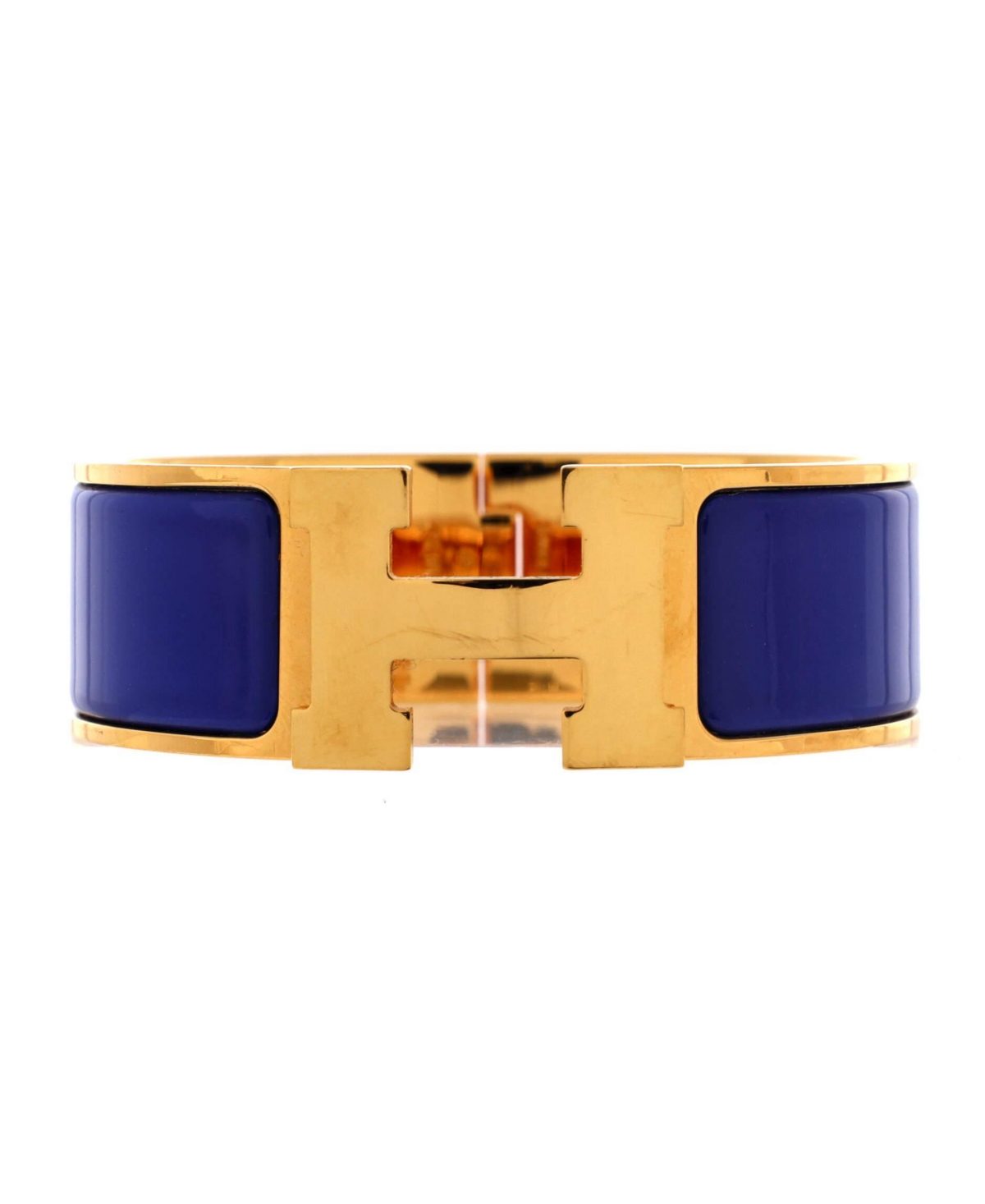 Click here for Pre-Owned Hermes Clic H Bracelet - Enamel prices
