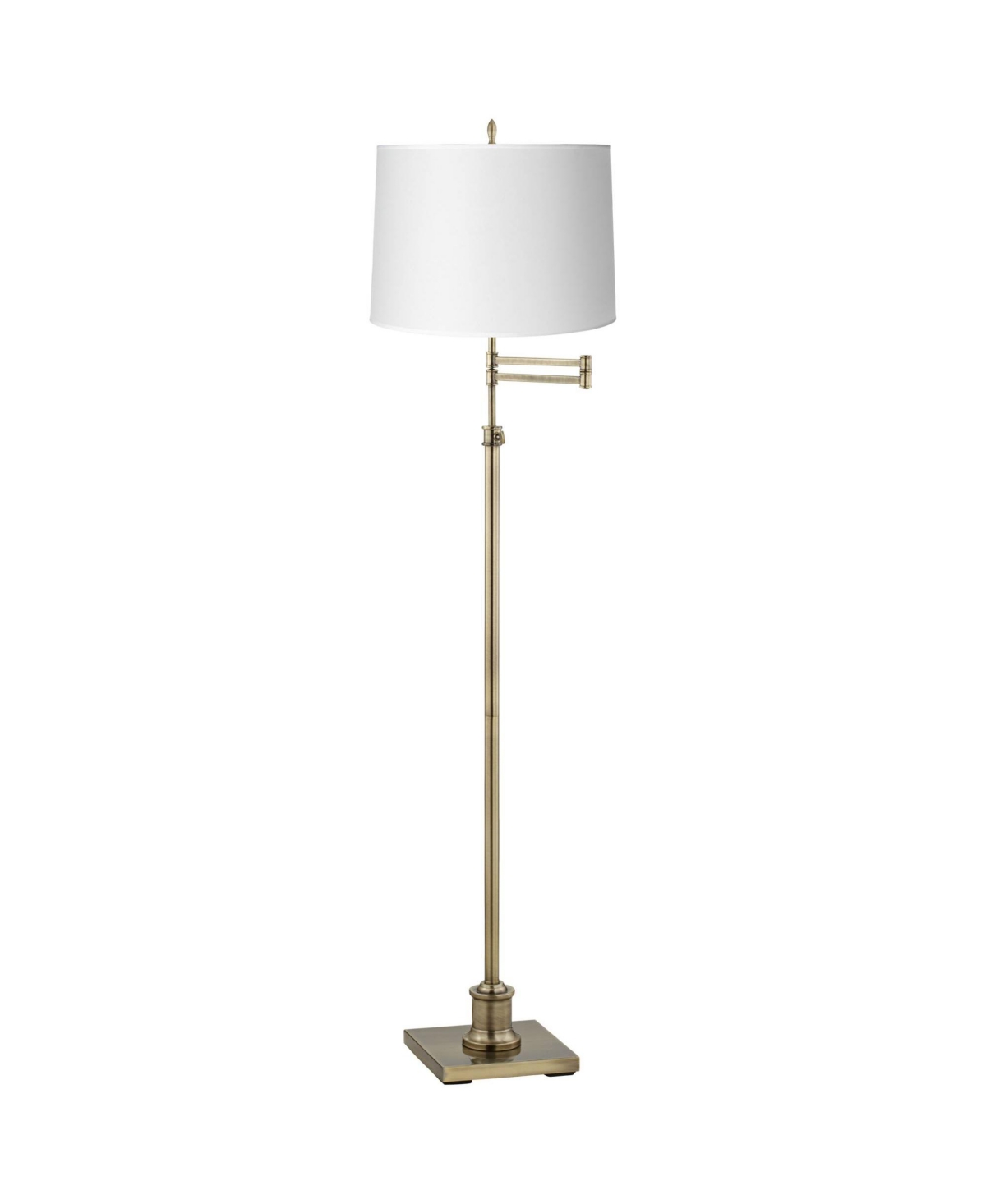 Click here for 360 Lighting Swing Arm Floor Lamp 70 Tall Antique... prices