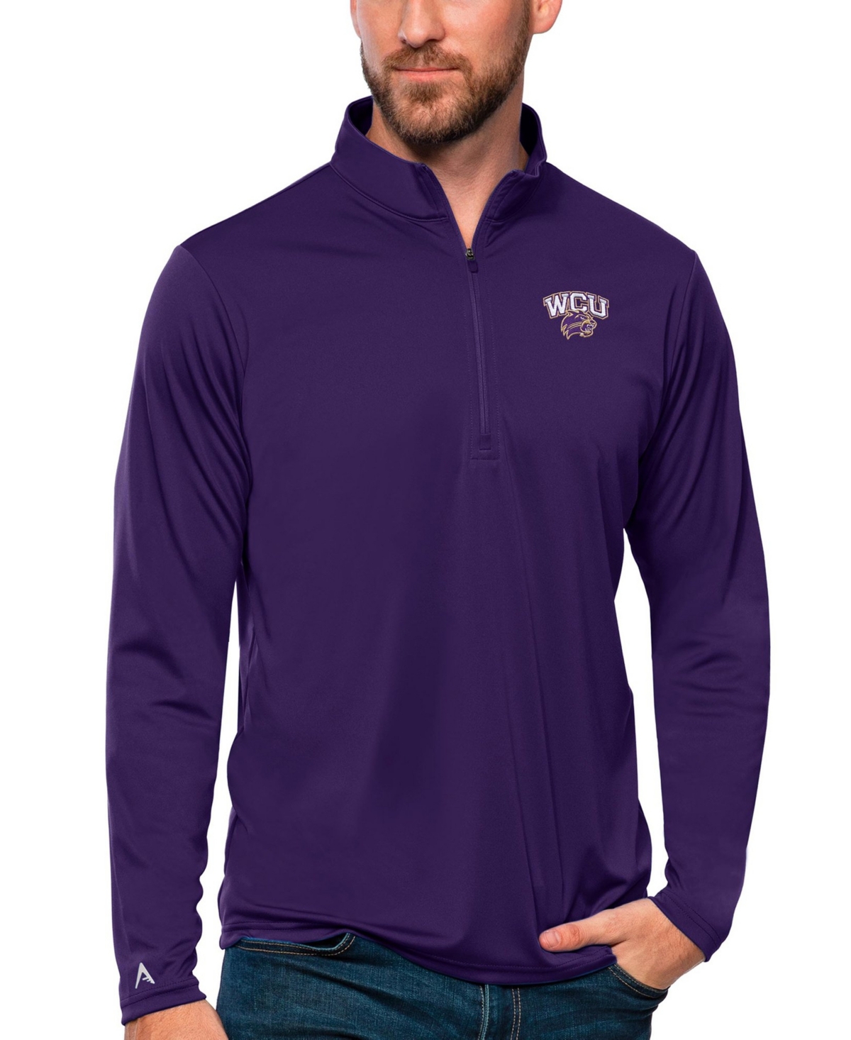 Click here for Antigua Mens Purple Western Carolina Catamounts Tr... prices