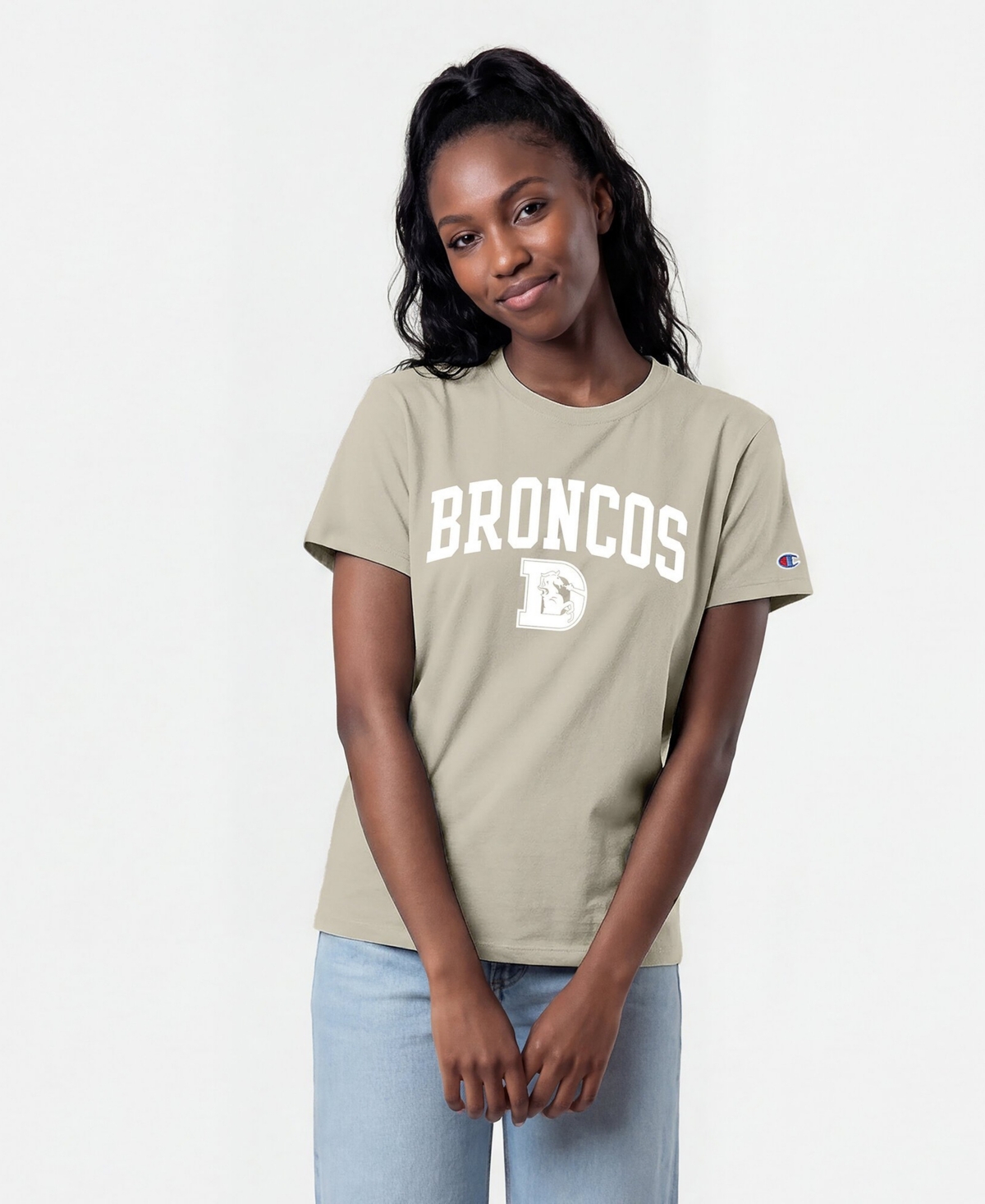Click here for Champion Womens Cocoa Butter Denver Broncos T-Shir... prices