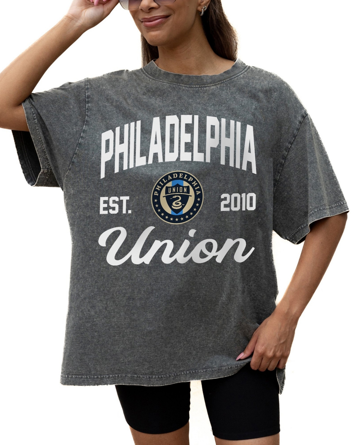 Click here for Gameday Couture Womens Gray Philadelphia Union Tac... prices