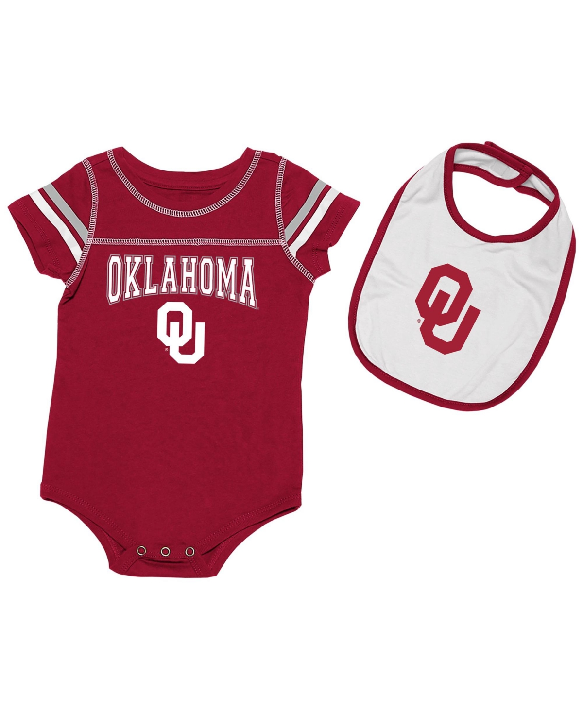 Click here for Colosseum Baby Boys and Girls 2-Piece Crimson/Whit... prices