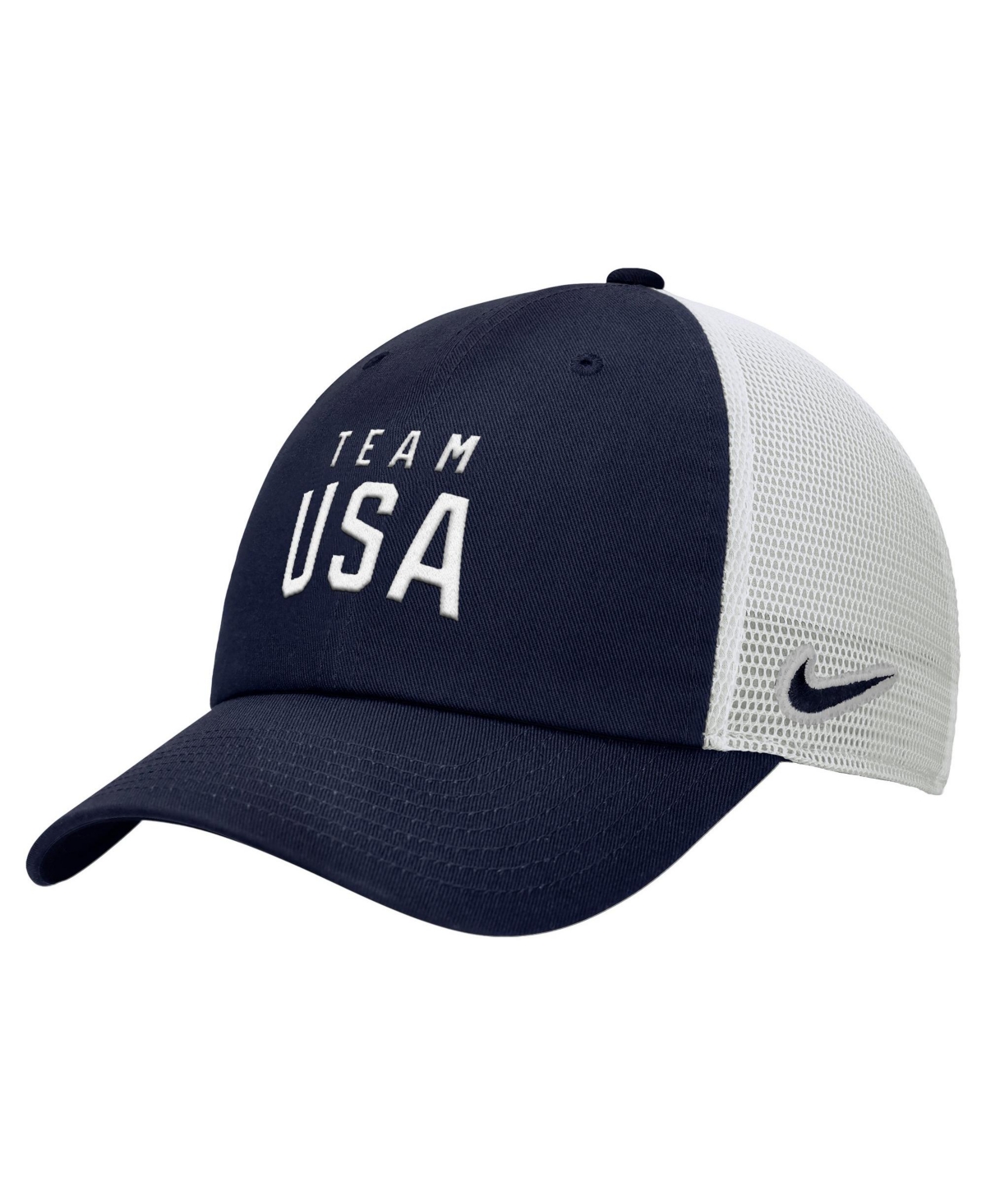 Click here for Nike Mens Navy Team Usa Club Trucker Adjustable Ha... prices