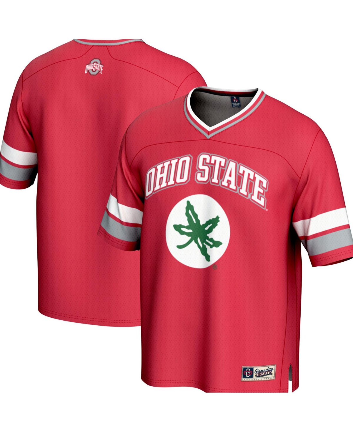 Click here for Gameday Greats Mens Scarlet Ohio State Buckeyes Sp... prices