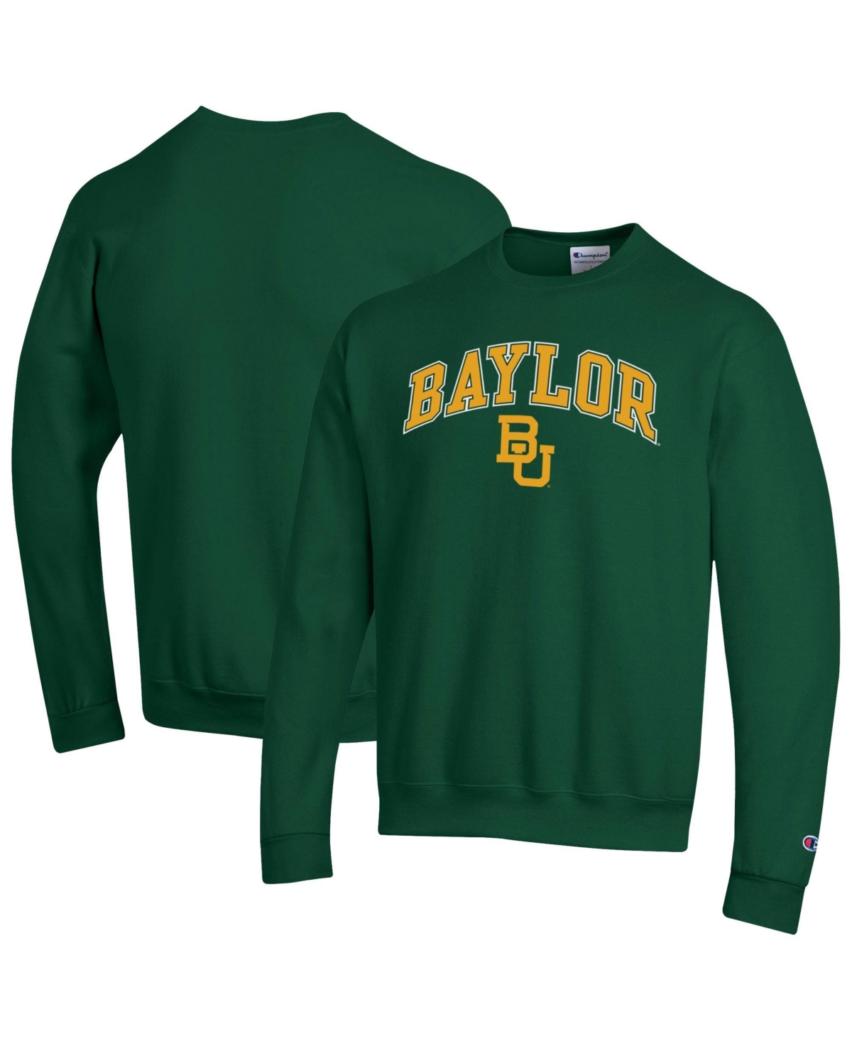 Click here for Champion Mens Champion Green Baylor Bears Arch Ove... prices