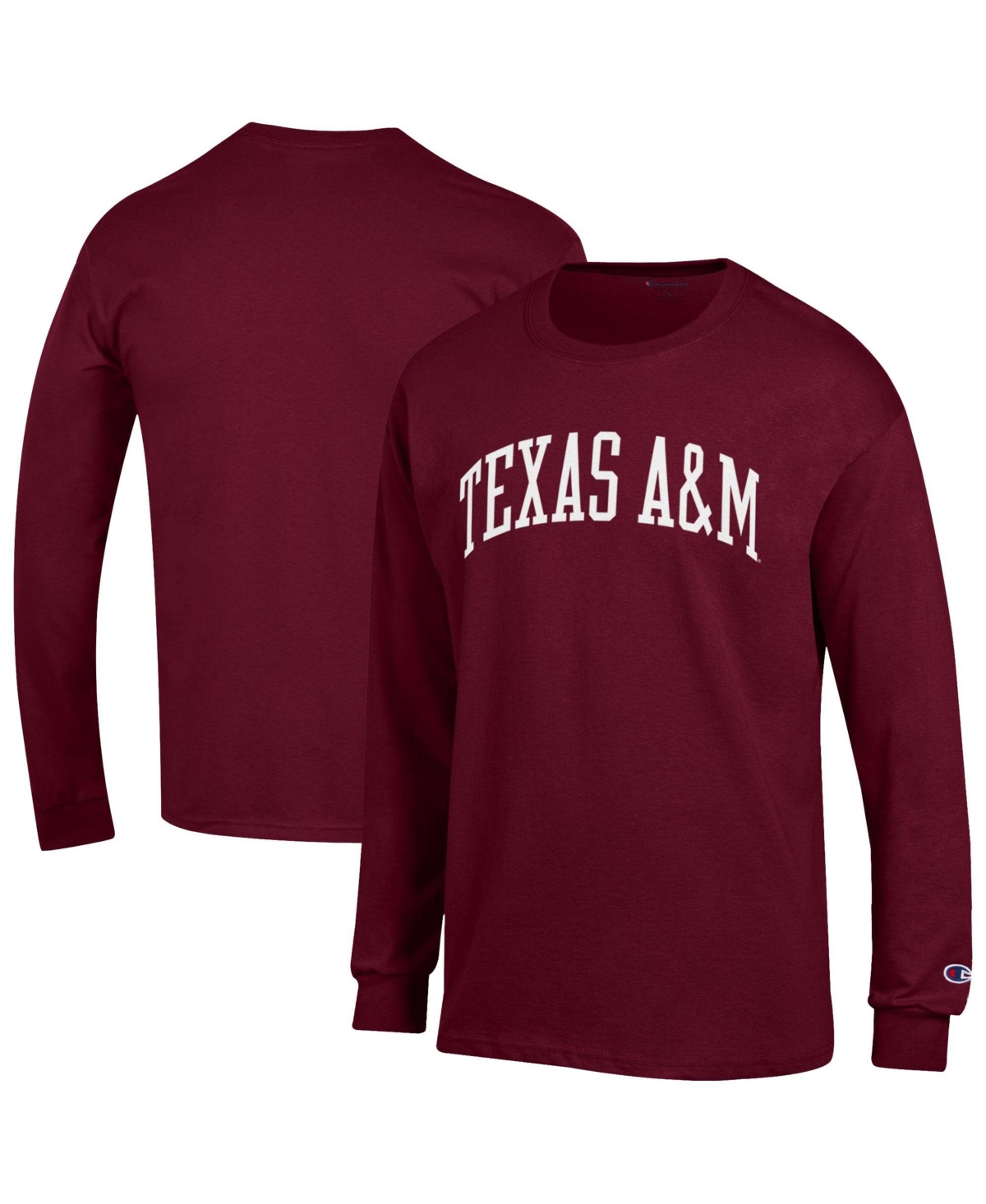 Click here for Champion Mens Maroon Texas A&M Aggies Basic Arch L... prices