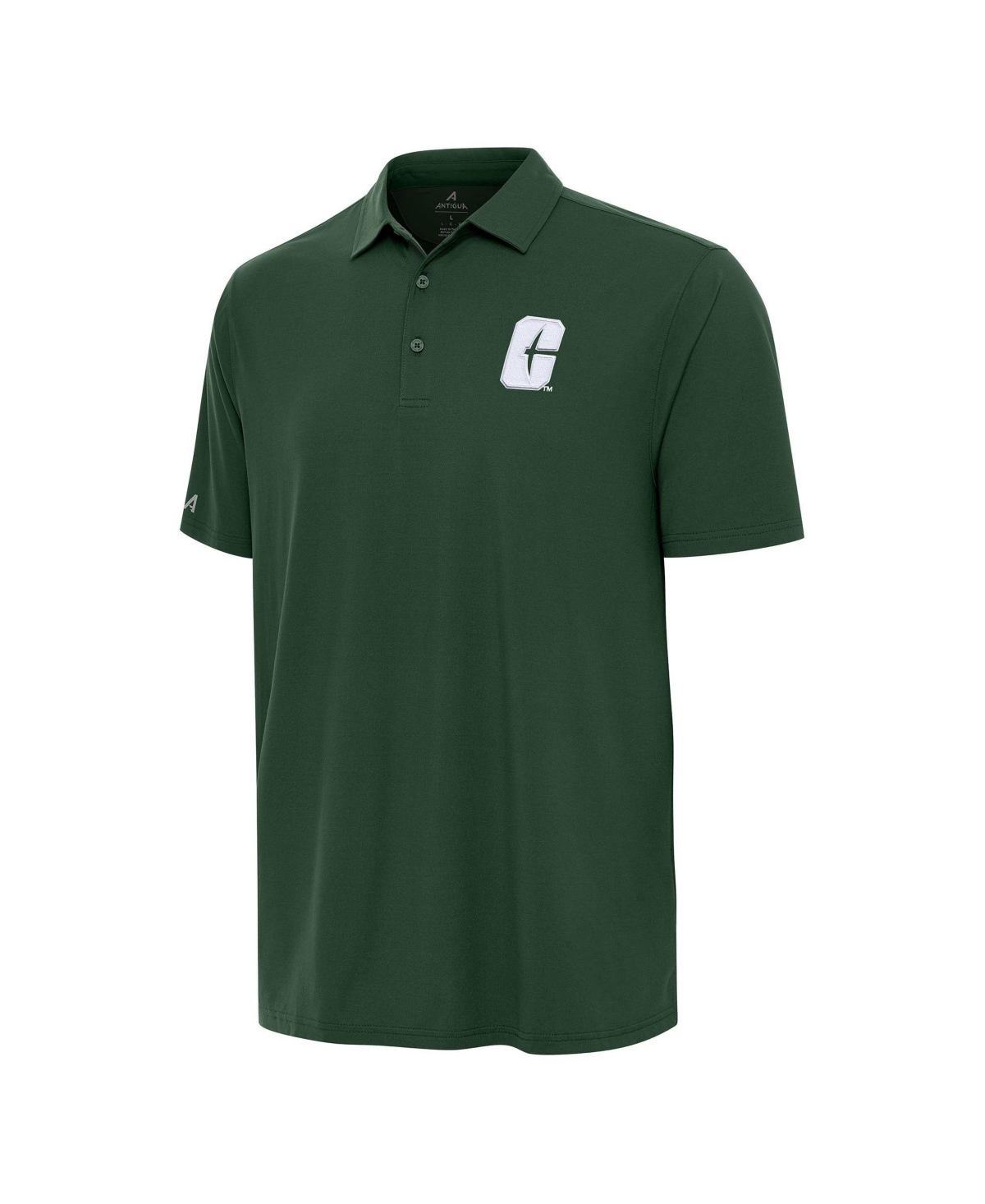 Click here for Antigua Mens Green Charlotte 49ers Era Polo Shirt... prices