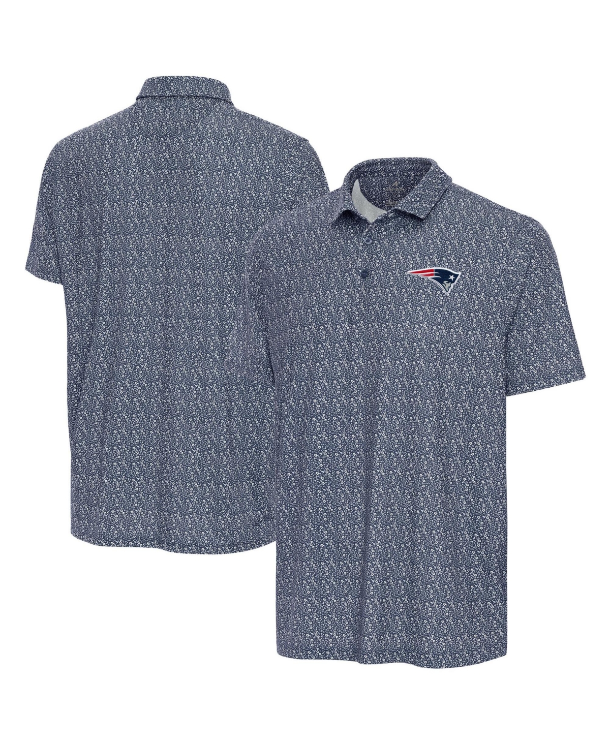 Click here for Antigua Mens Navy New England Patriots Botanic Pol... prices