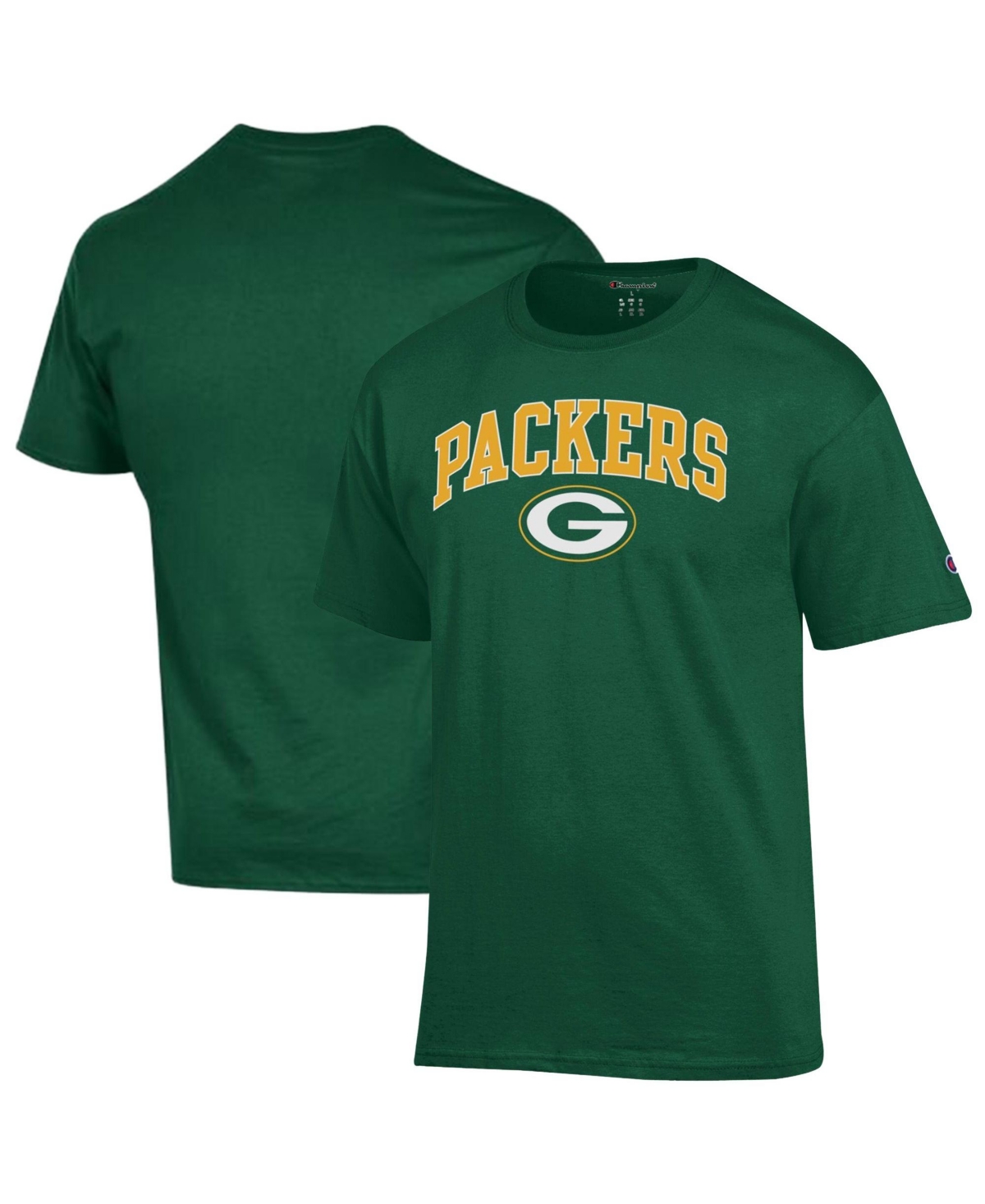 Click here for Champion Mens Green Bay Packers Arch Over Logo T-S... prices