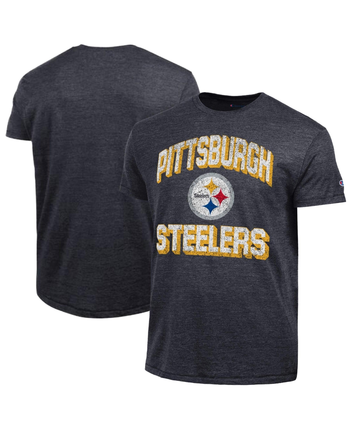 Click here for Champion Mens Heather Black Pittsburgh Steelers Ul... prices