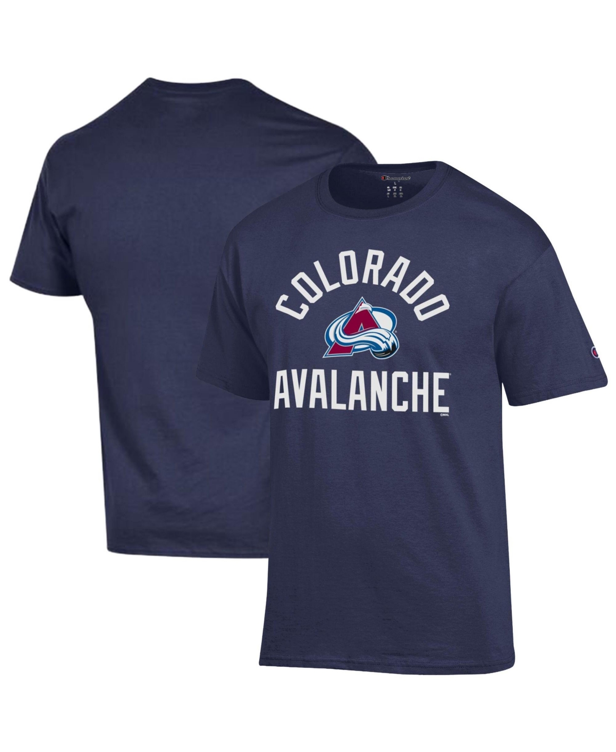 Click here for Champion Mens Navy Colorado Avalanche Primary Logo... prices