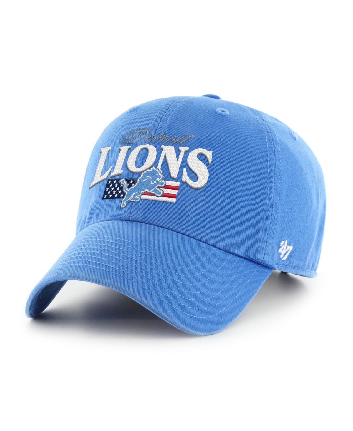 Click here for 47 Brand Mens Blue Detroit Lions American Flag Cle... prices
