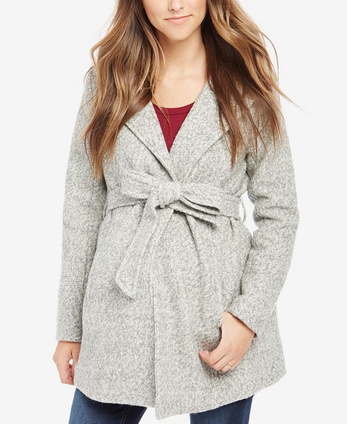 Motherhood Maternity Hooded Jacket - Macy's