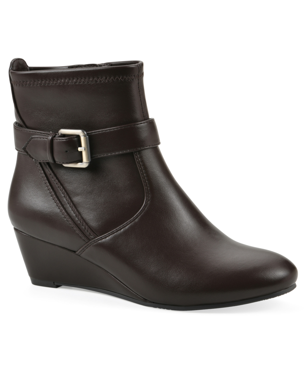 Click here for White Mountain Womens Chamlet Wedge Booties - Brow... prices