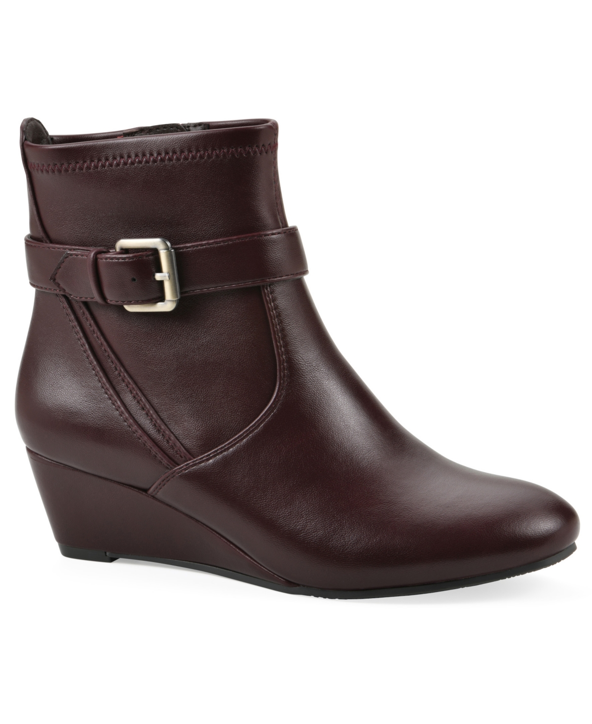 Click here for White Mountain Womens Chamlet Wedge Booties - Burg... prices
