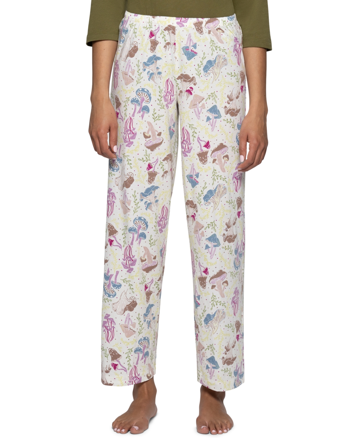 Click here for Hue Womens Shroom Bloom Cotton-Blend Relaxed-Fit M... prices