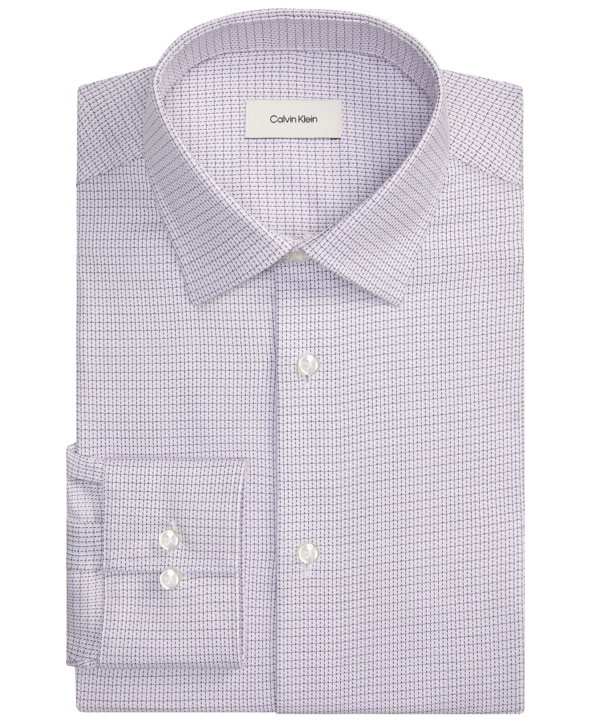 Click here for Calvin Klein Mens Cotton Stretch Slim-Fit Dress Sh... prices