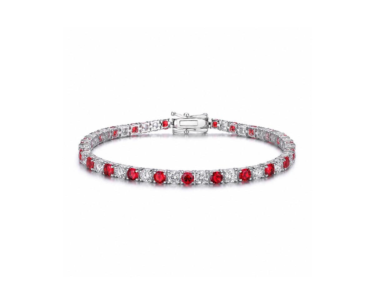 Click here for Genevive Sterling Silver with Colored Cubic Zircon... prices
