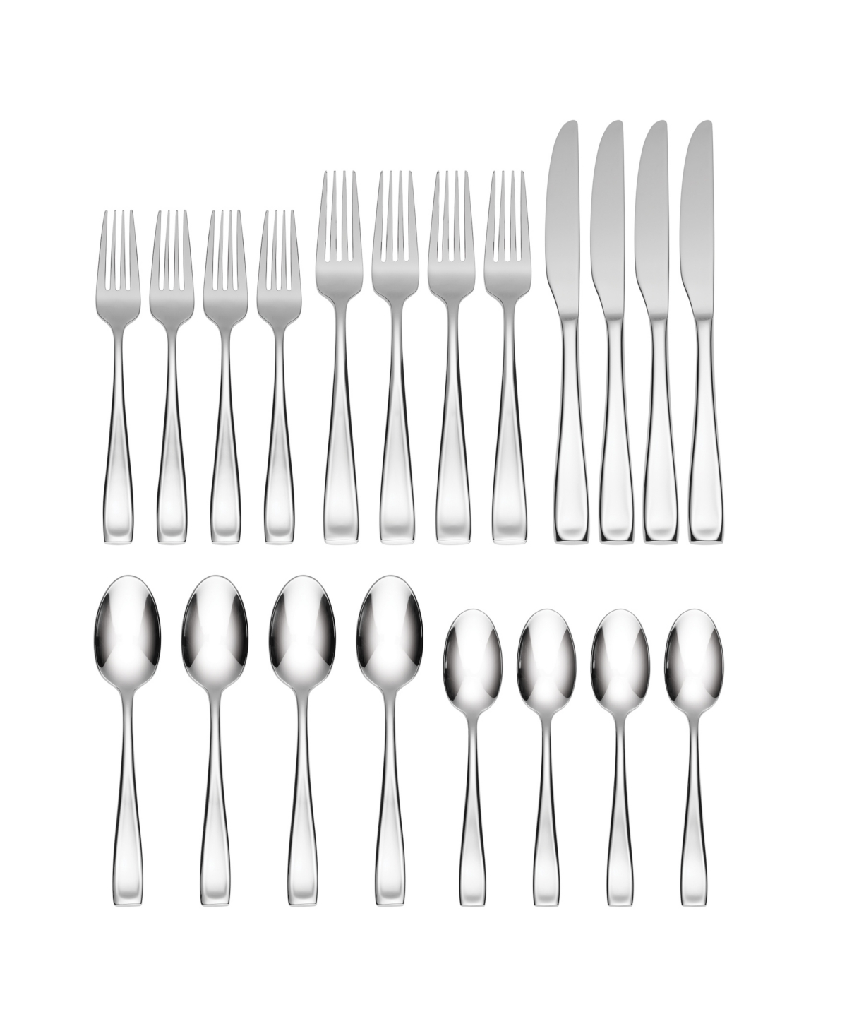 Click here for Oneida Moda 20-Piece Flatware Set - Stainless prices
