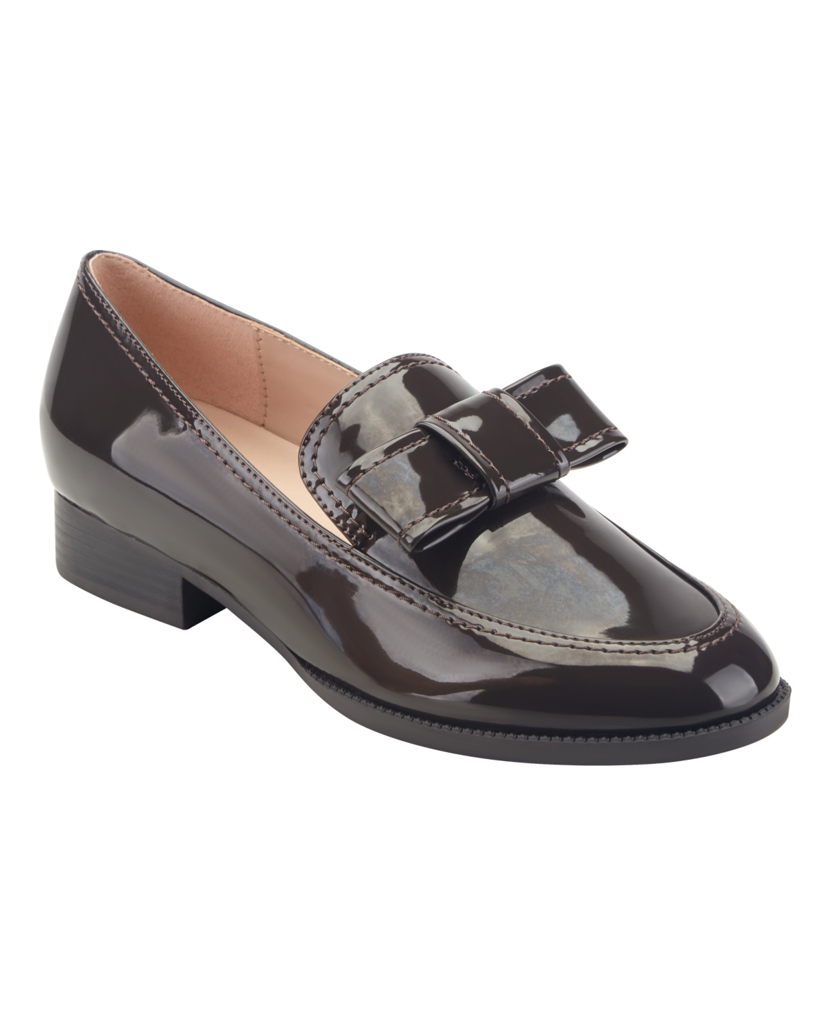 Click here for Bandolino Womens Londyna Bow Block Heel Dress Loaf... prices