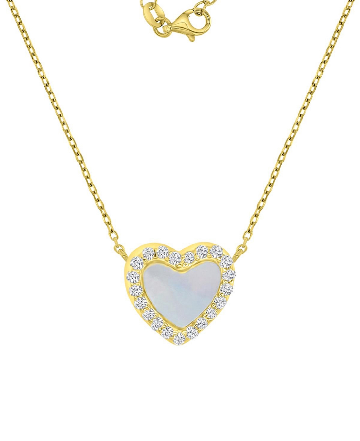 Click here for Macys 14k Gold Over Sterling Silver Cubic Zirconia... prices