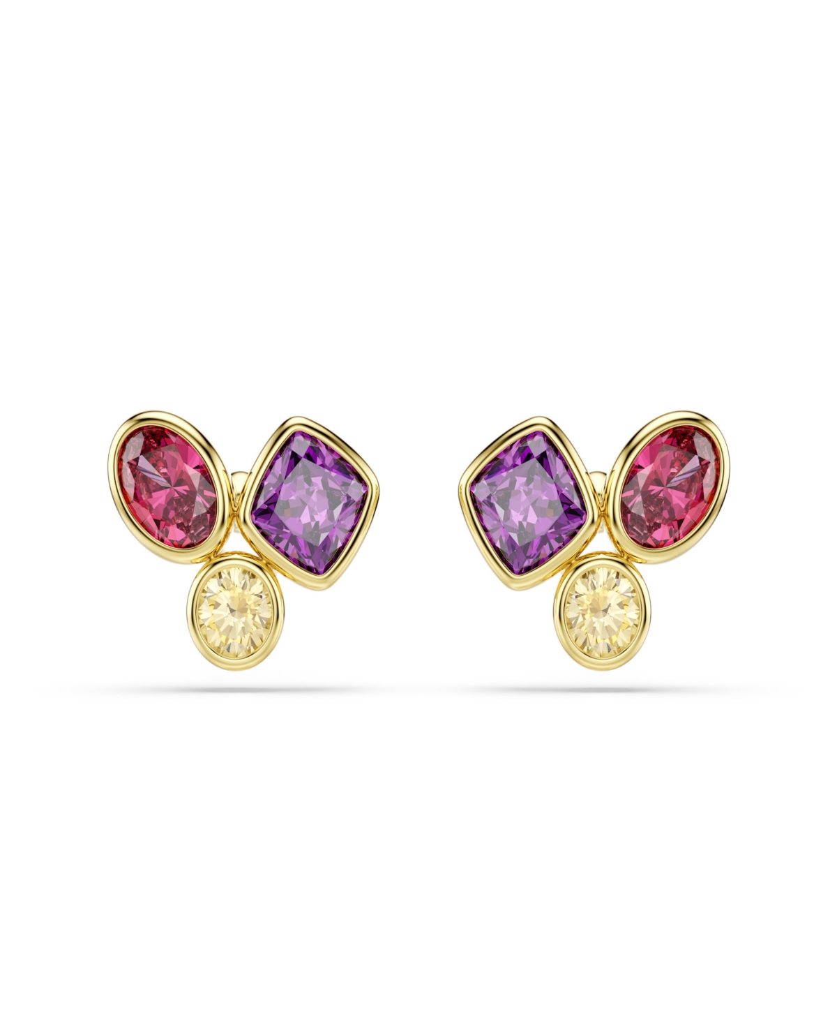 Click here for Swarovski Gold-Tone Plated Multicolored Crystals E... prices