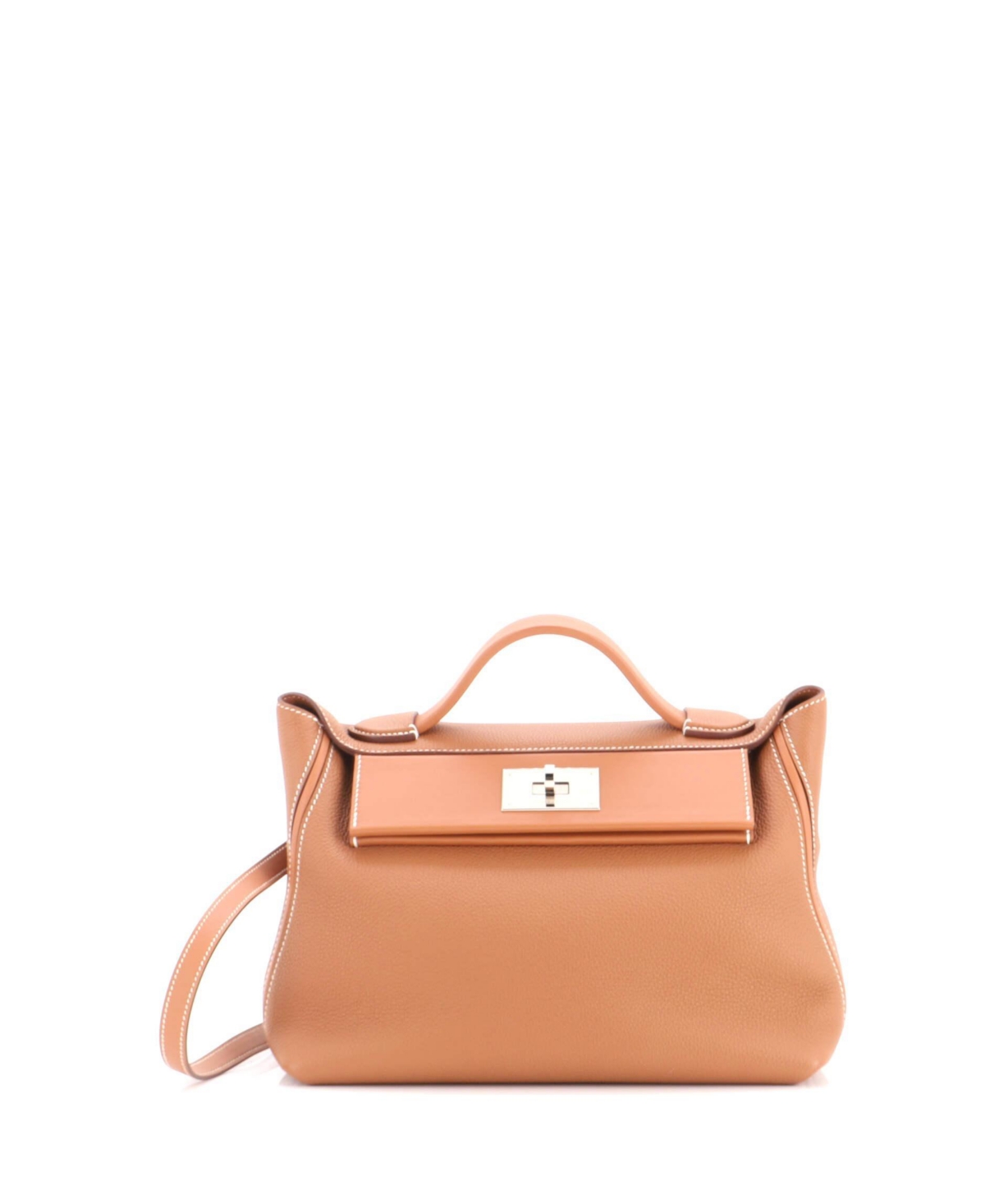 Click here for Pre-Owned Hermes 29 24/24 Bag Togo with Swift - Br... prices