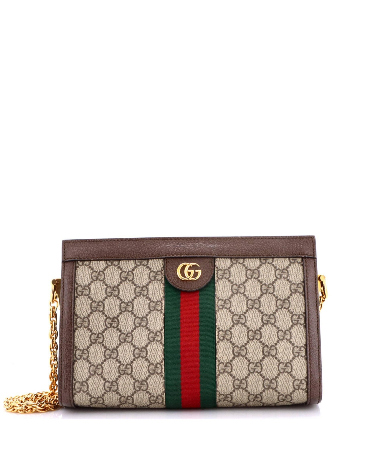 Click here for Pre-Owned Gucci Small Ophidia Chain Shoulder Bag G... prices