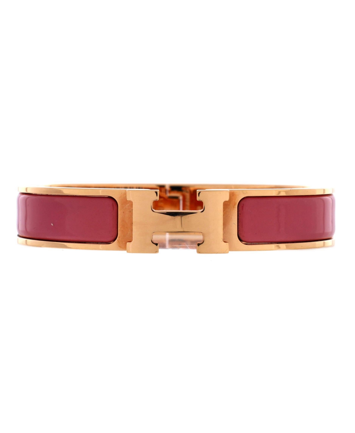 Click here for Pre-Owned Hermes Clic H Bracelet - Enamel prices