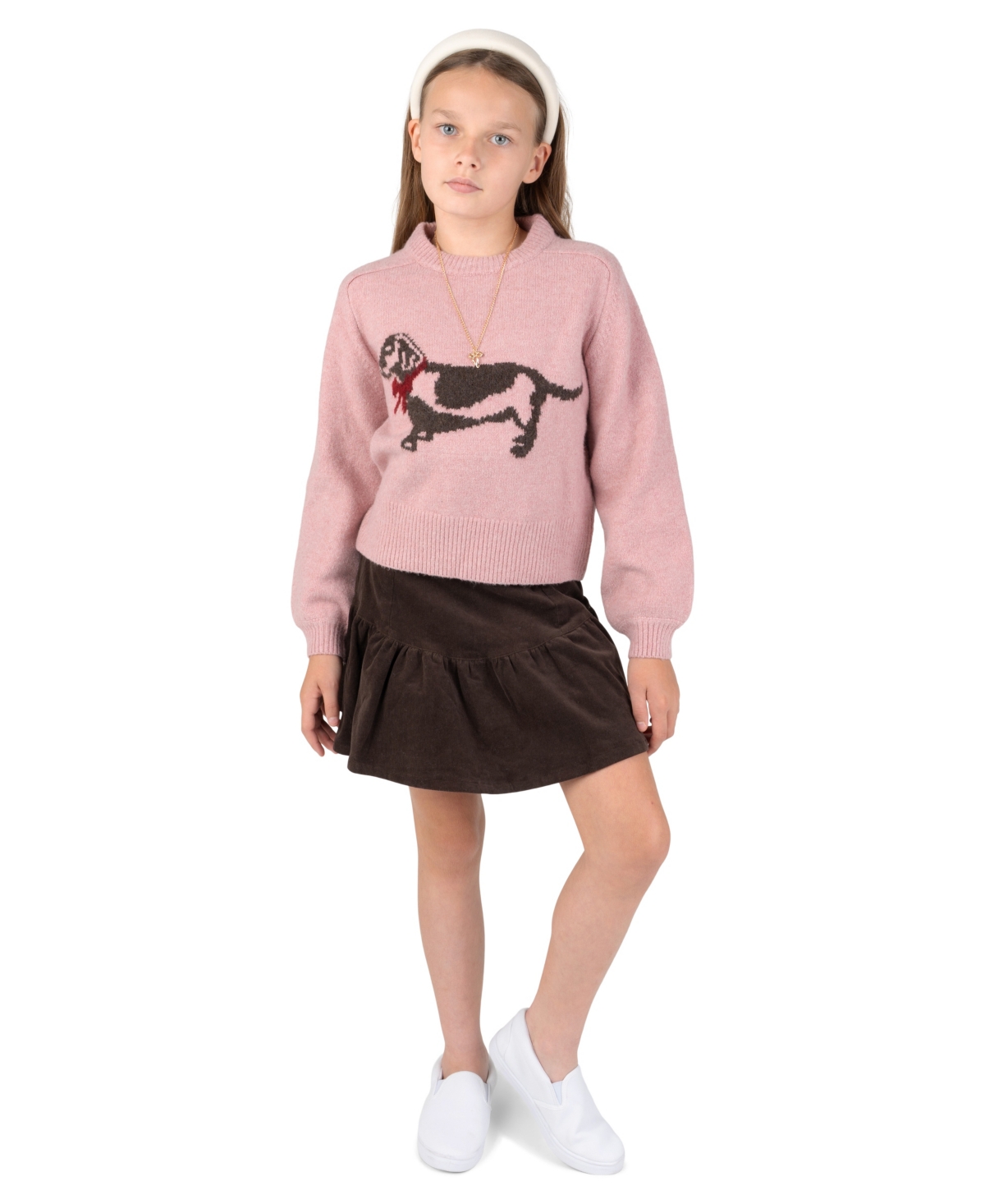 Click here for Stella 88 Girls 7-12 Dog Graphic Brushed Sweater... prices