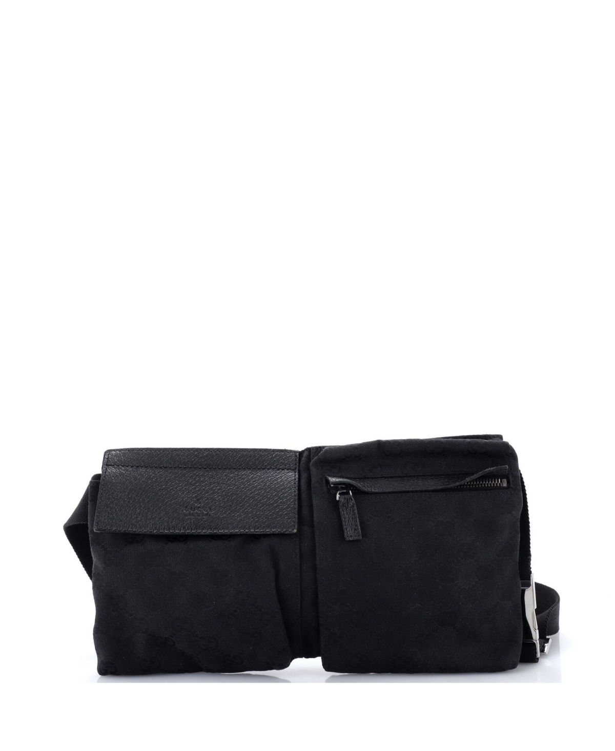 Click here for Pre-Owned Gucci Small Vintage Double Belt Bag Gg C... prices