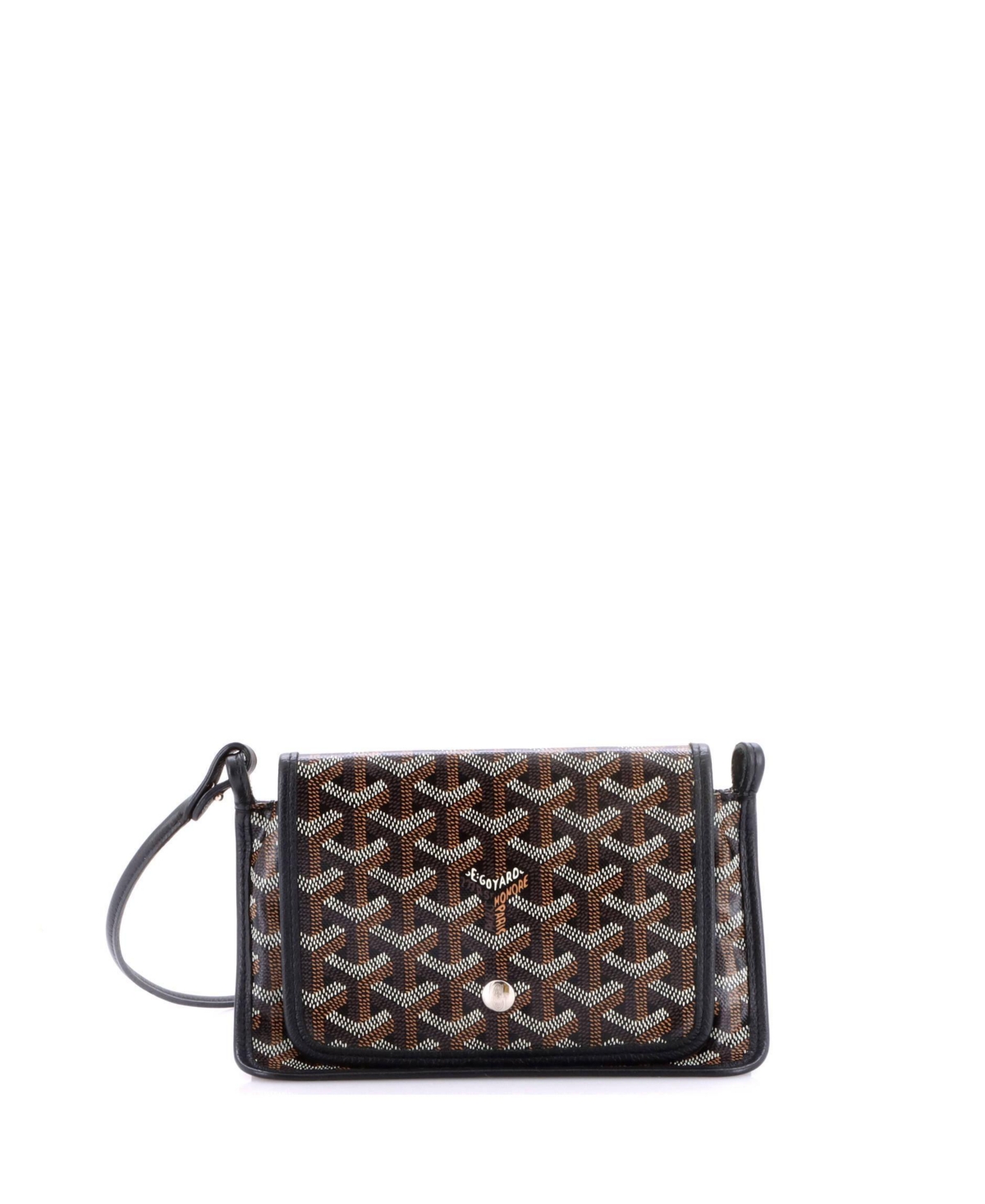Click here for Pre-Owned Goyard Plumet Clutch Wallet Coated Canva... prices