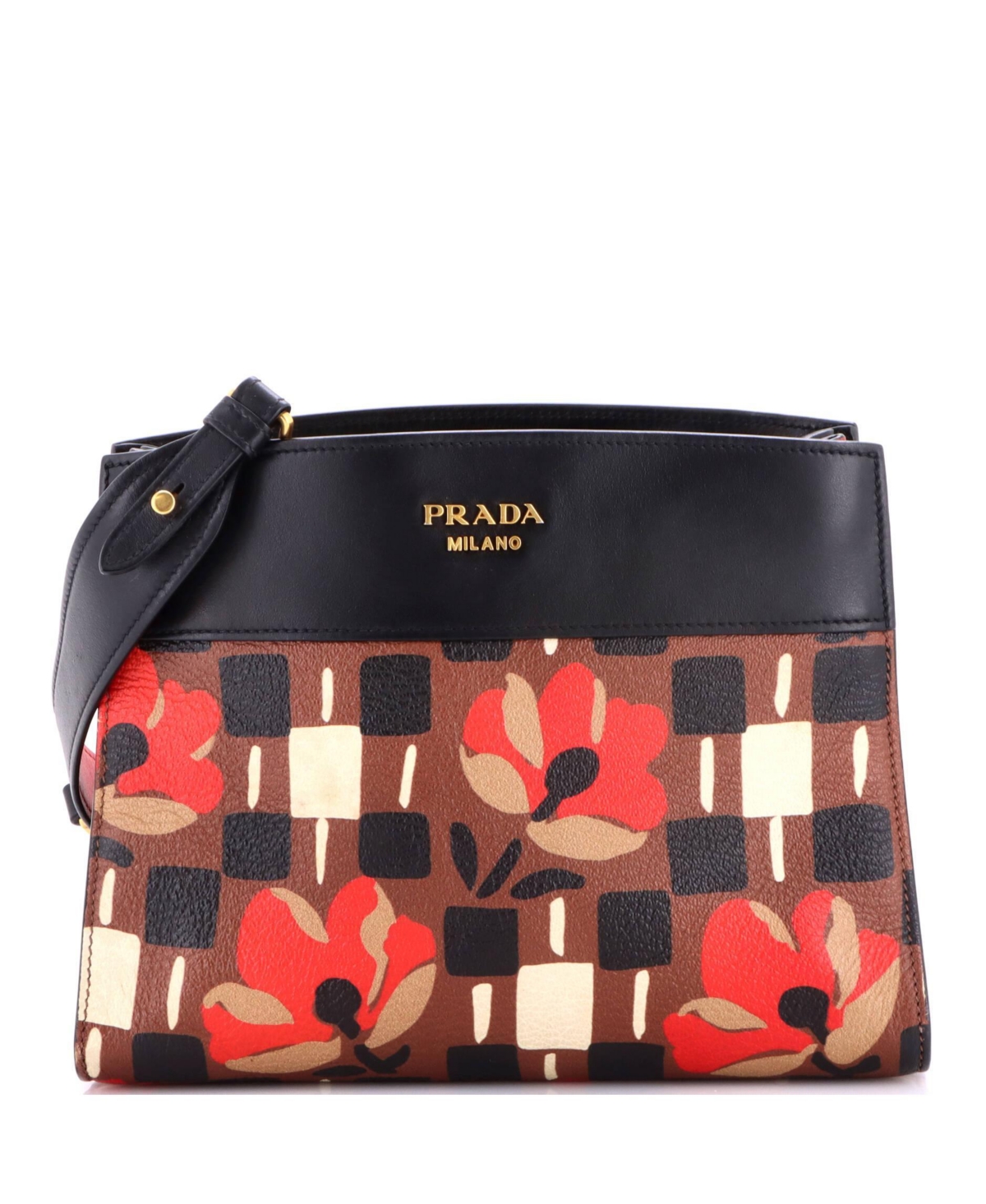Click here for Pre-Owned Prada Small Bibliotheque Shoulder Bag Pr... prices