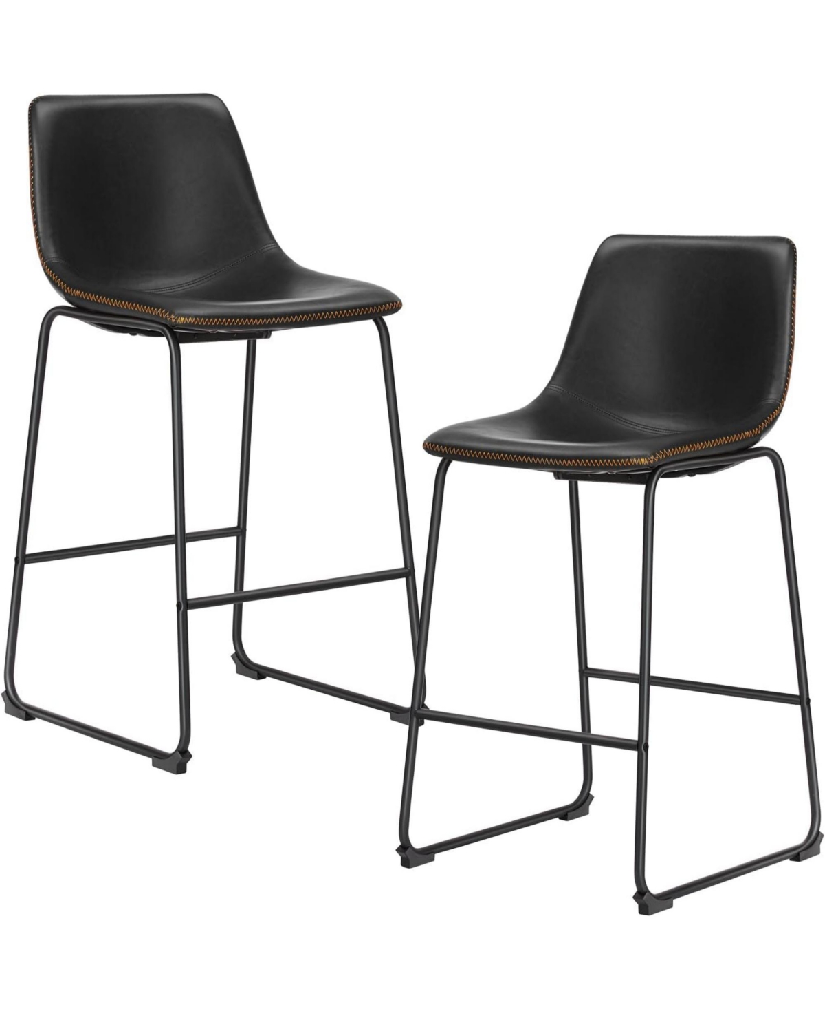 Click here for Yiortwo Set of 2 Faux Leather Outdoor Dining Chair... prices