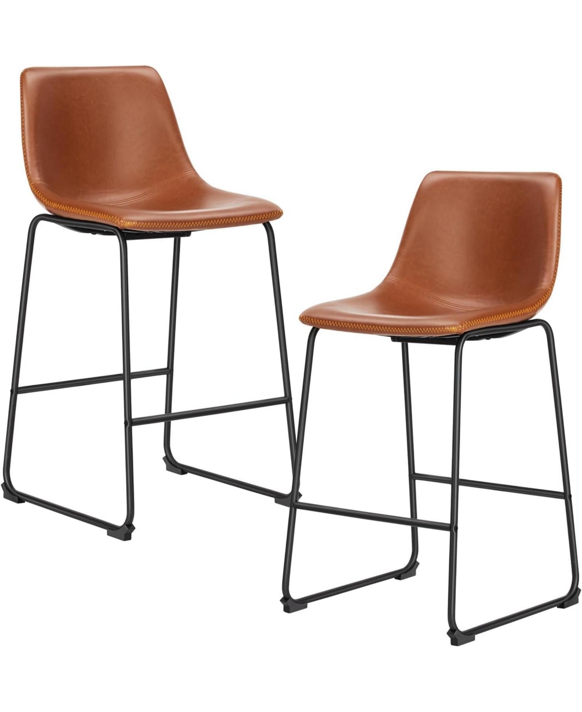 Click here for Yiortwo Set of 2 Faux Leather Outdoor Dining Chair... prices