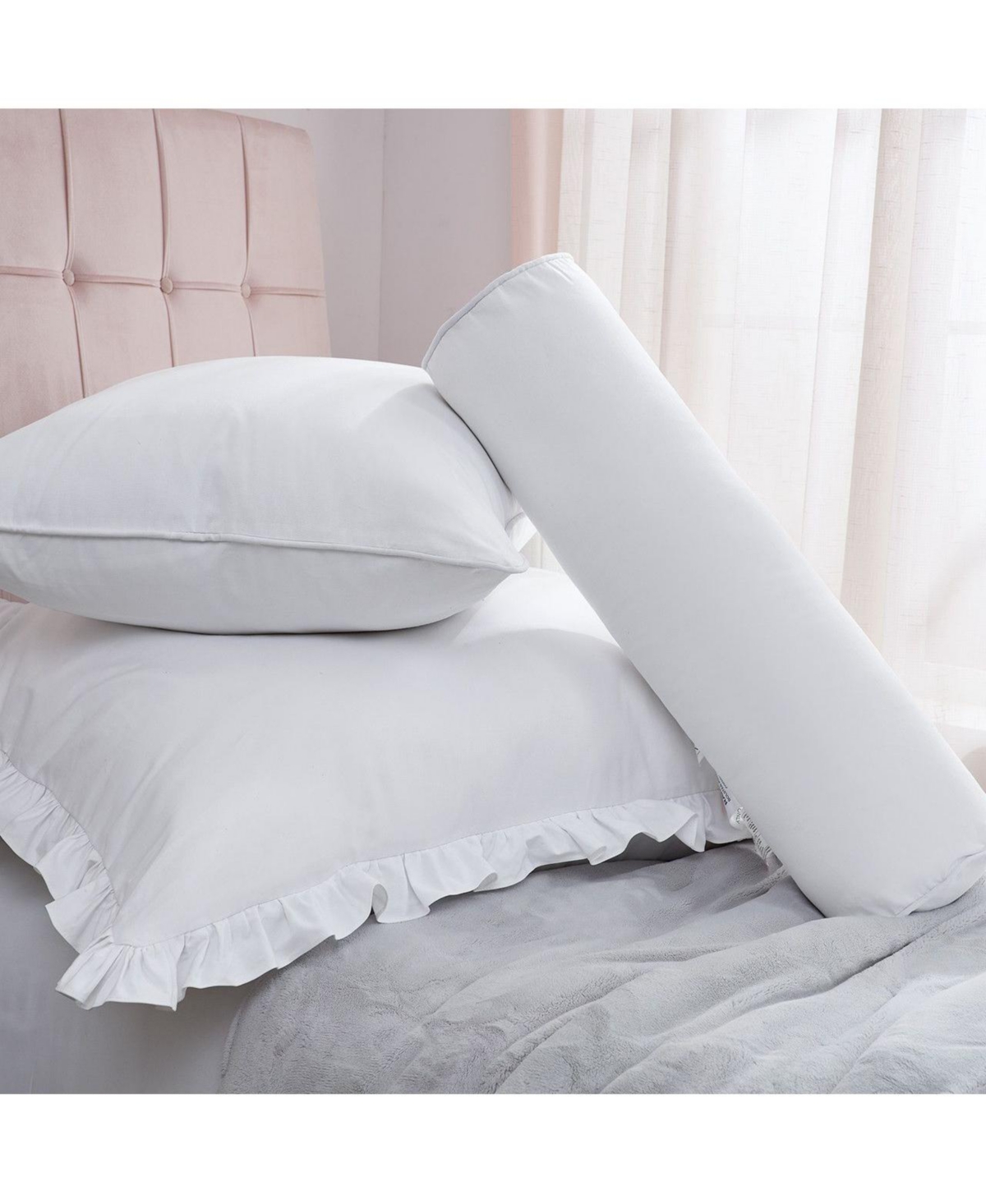 Click here for DormCo Rainha Cotton Dutch Ruffled  Euro and Bolst... prices