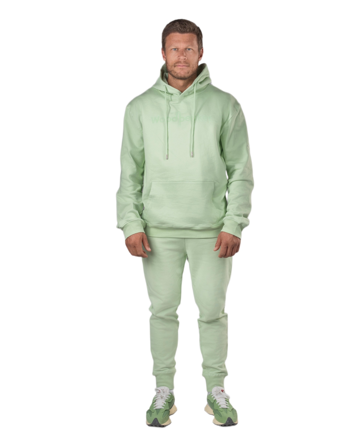 Click here for Woodpecker Mens Unisex Cotton Sweatsuit - Honey de... prices