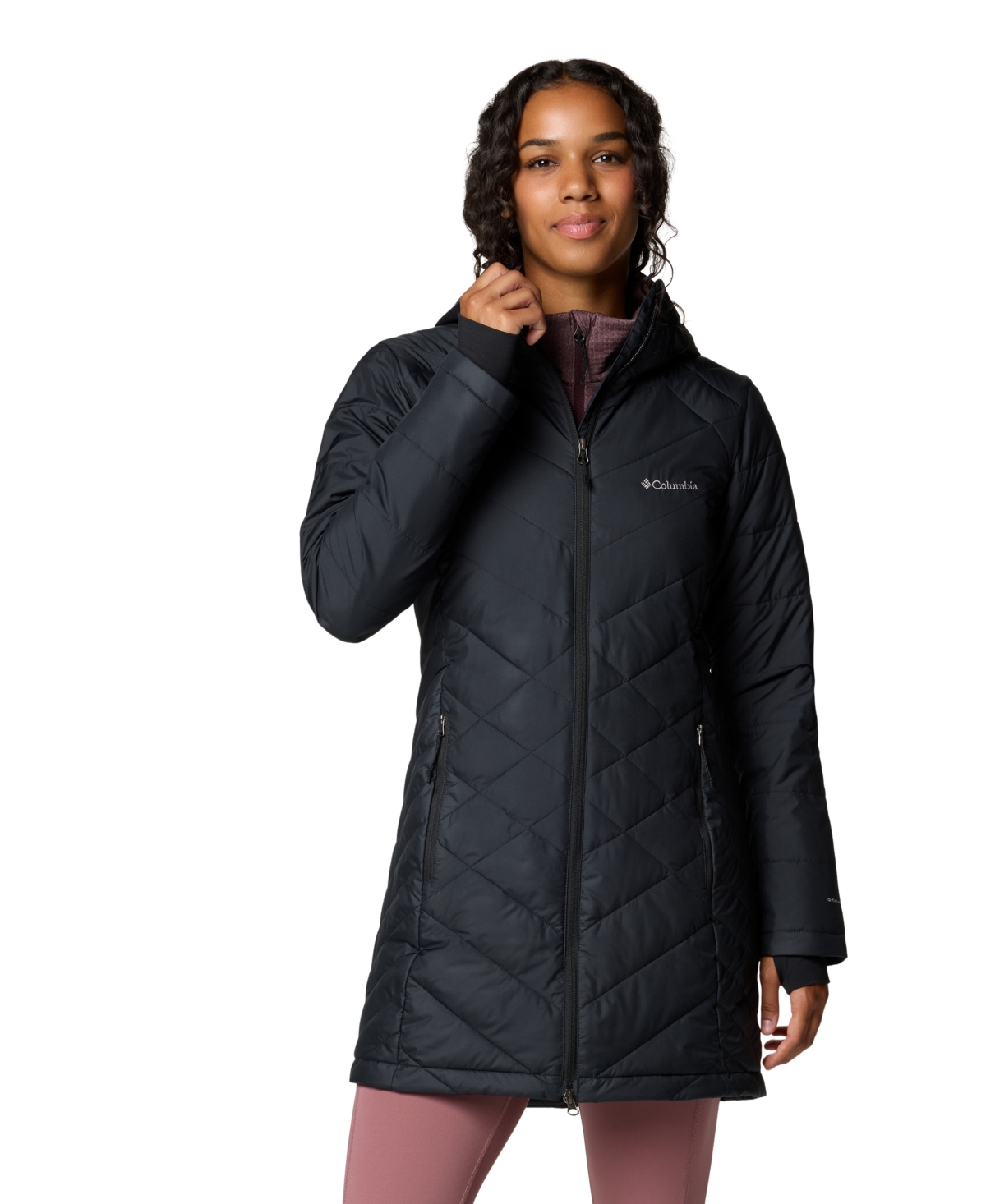 Click here for Columbia Womens Heavenly Long Hooded Insulated Wat... prices