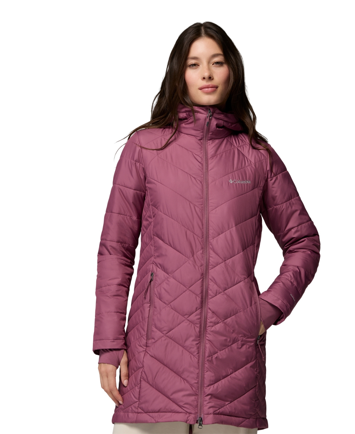 Click here for Columbia Womens Heavenly Long Hooded Insulated Wat... prices