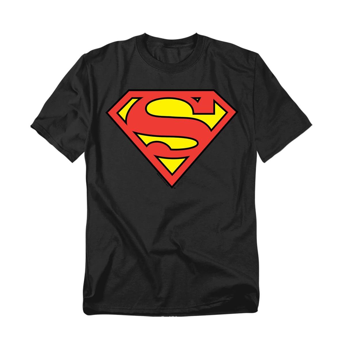 Click here for Superman Mens Classic Logo T-Shirt - Black prices