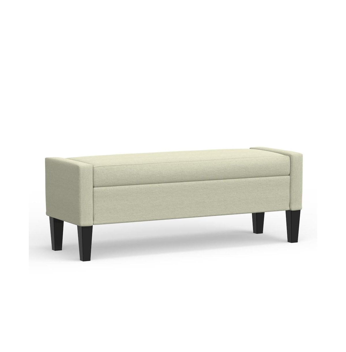 Click here for Glenwillow Home 51.25 Storage Bench with Truncated... prices