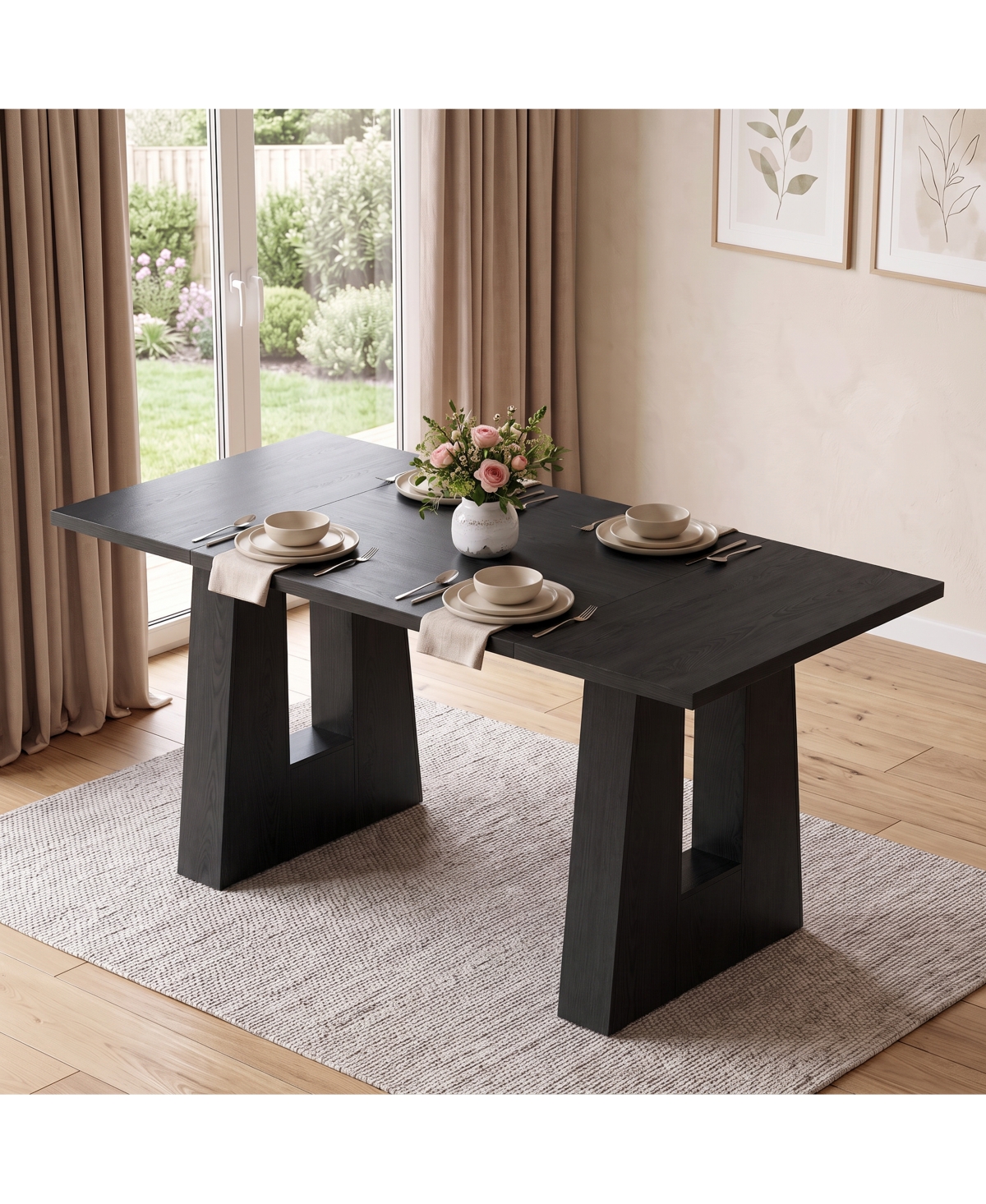 Click here for gaomon Dining Table for 4-6 People  Modern Kitchen... prices