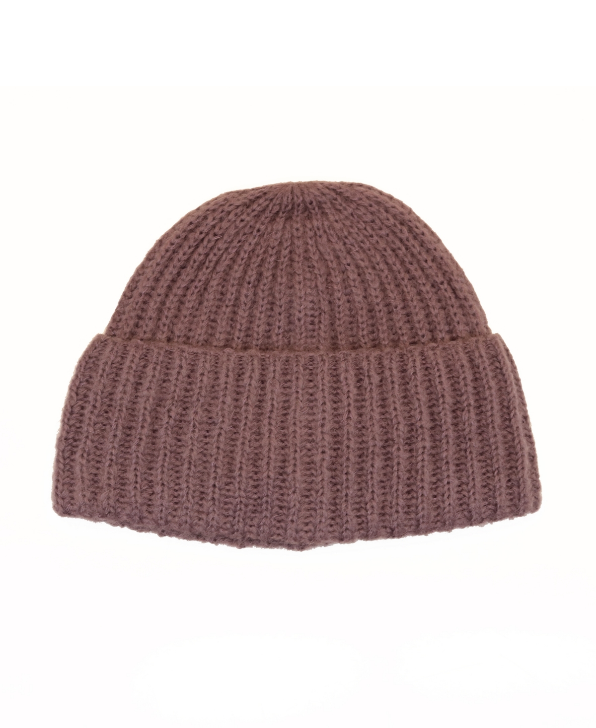 Click here for Portolano Folded Cuff Beanie Hat - Dusty Prune prices