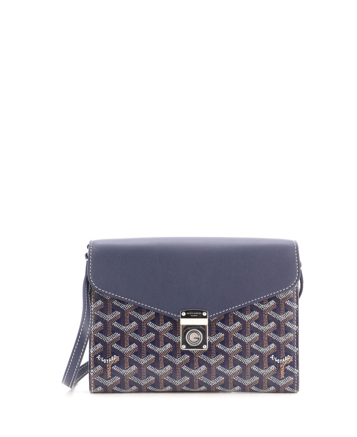 Click here for Pre-Owned Goyard Chypre Wallet on Strap Coated Can... prices
