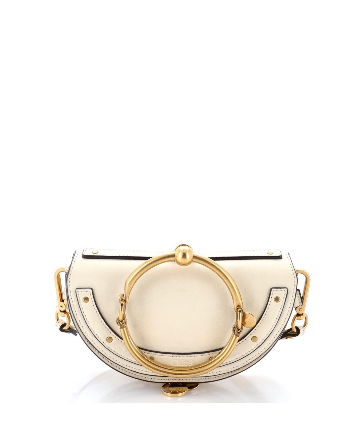 Click here for Pre-Owned Chloe Mini Nile Crossbody Bag Leather -... prices