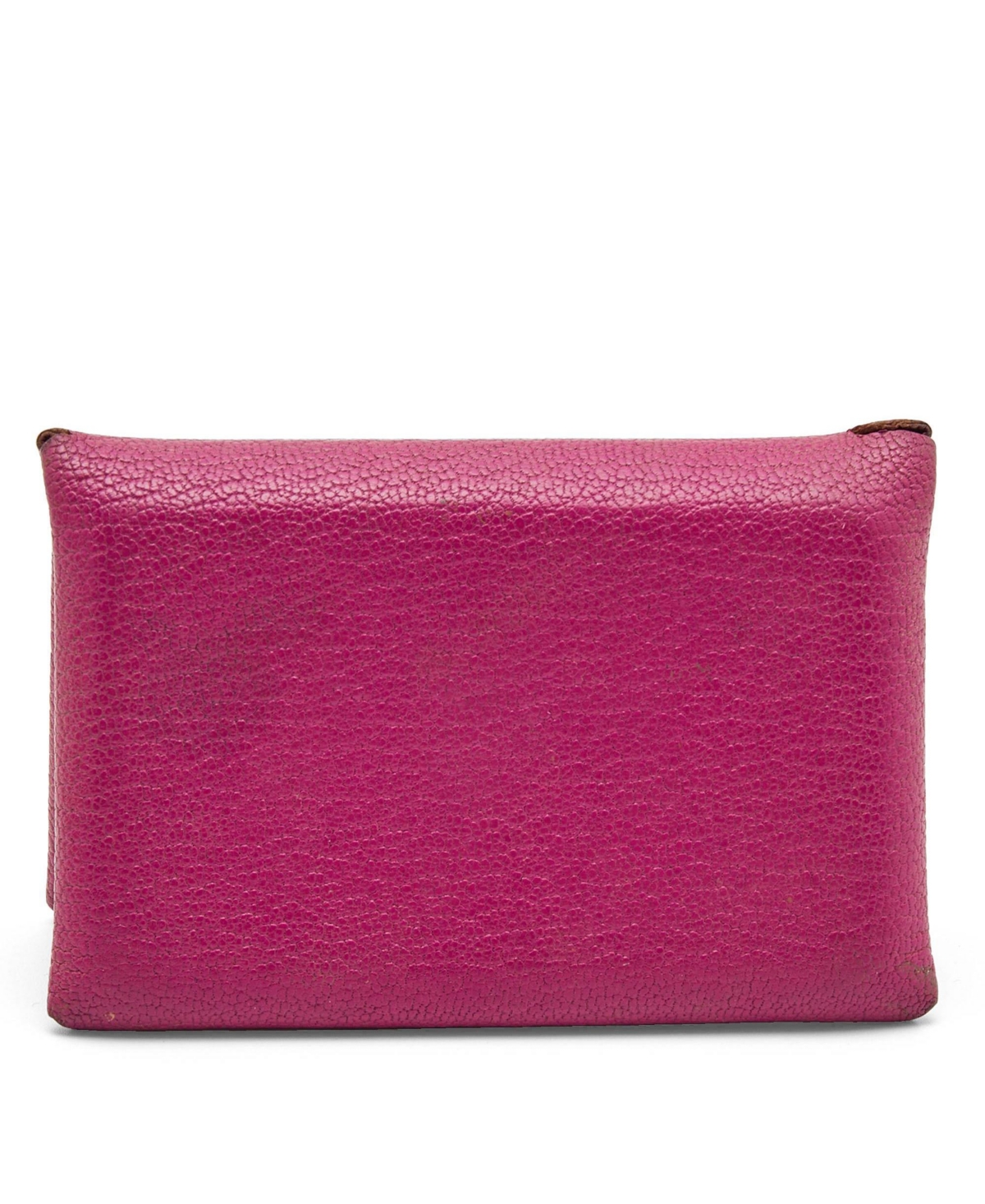 Click here for Pre-Owned HERMES Cyclamen Chevre Mysore Leather Ca... prices