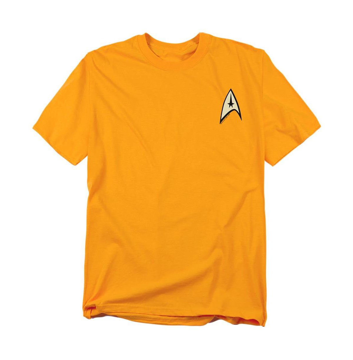Click here for Star Trek Mens Command Uniform W Foil T-Shirt - Go... prices