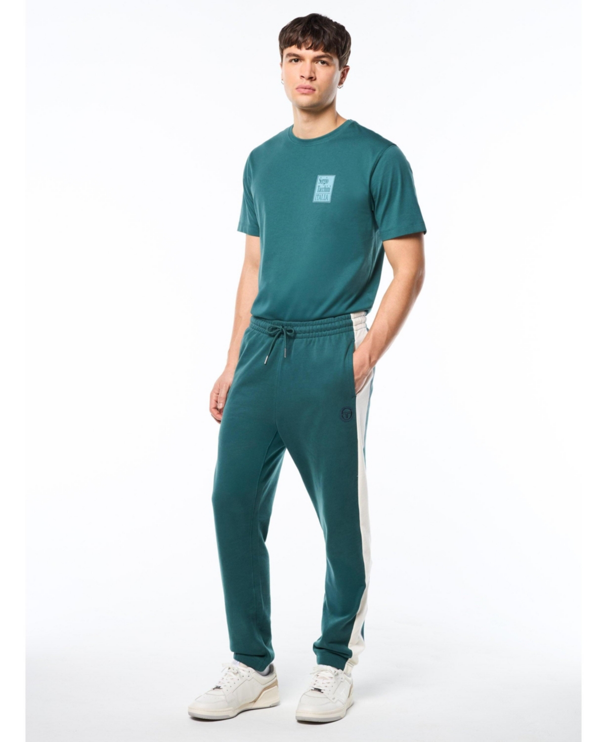 Click here for Sergio Tacchini Mens Volo Sweatpant - Mediterranea prices