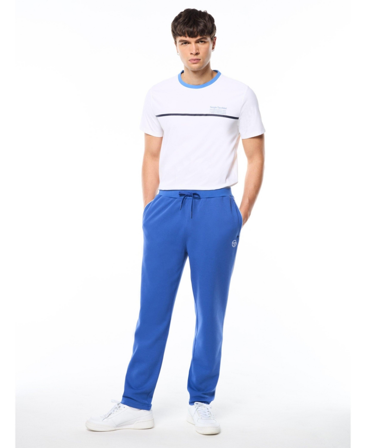 Click here for Sergio Tacchini Mens Piano Track Pant - Deep ultra... prices